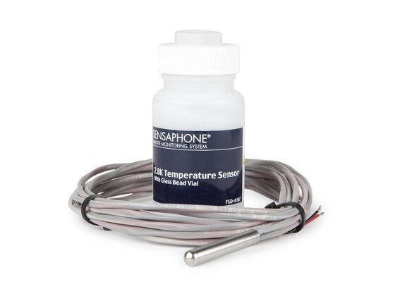 Sensaphone FGD-0107-TEFNIST Ultra Low Temperature Sensor in Glass Bead ...